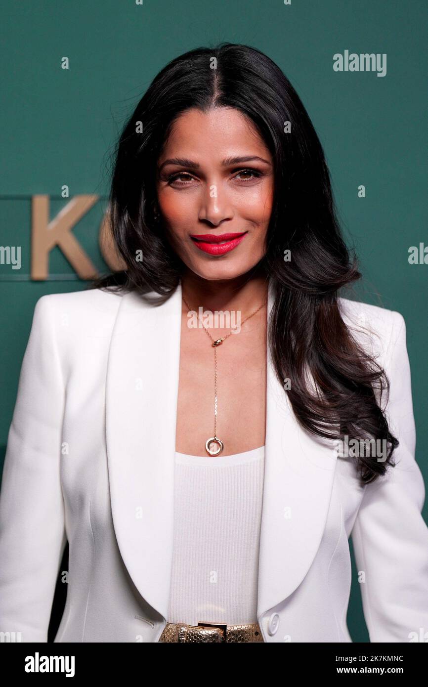 New York, NY, USA. 17th Oct, 2022. Freida Pinto at arrivals for God's ...
