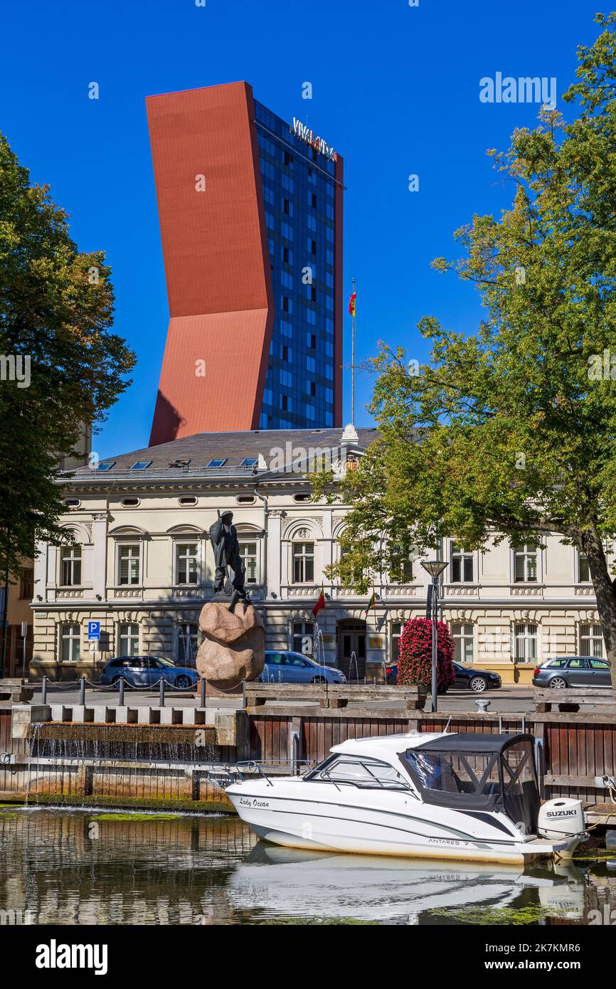 City Hall & K building, Klaipeda, Eponymous County, Lithuania Stock ...