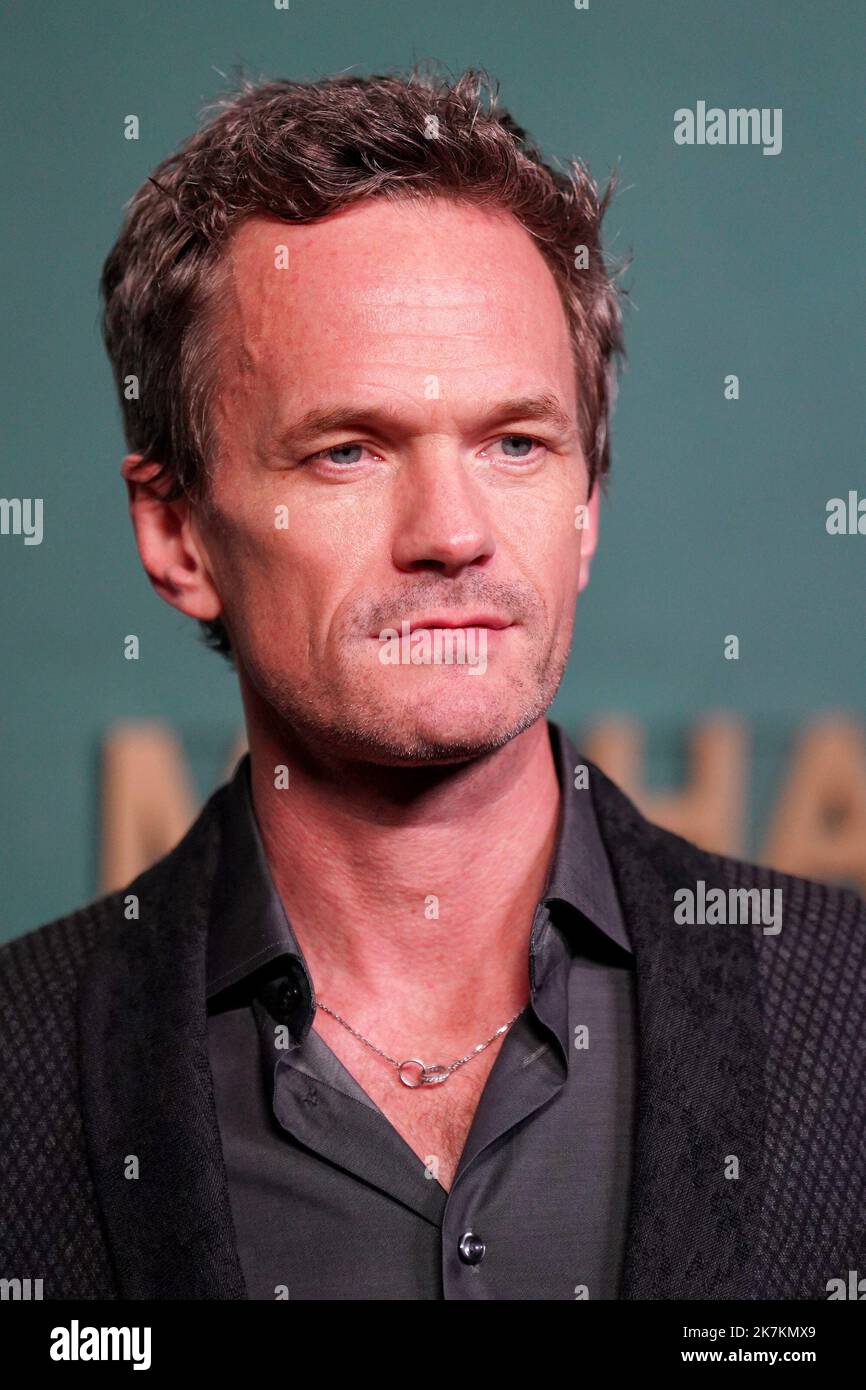 New York, NY, USA. 17th Oct, 2022. Neil Patrick Harris at arrivals for ...