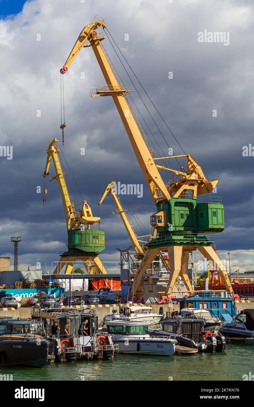 Port of Klaipeda, Eponymous County, Lithuania Stock Photo - Alamy