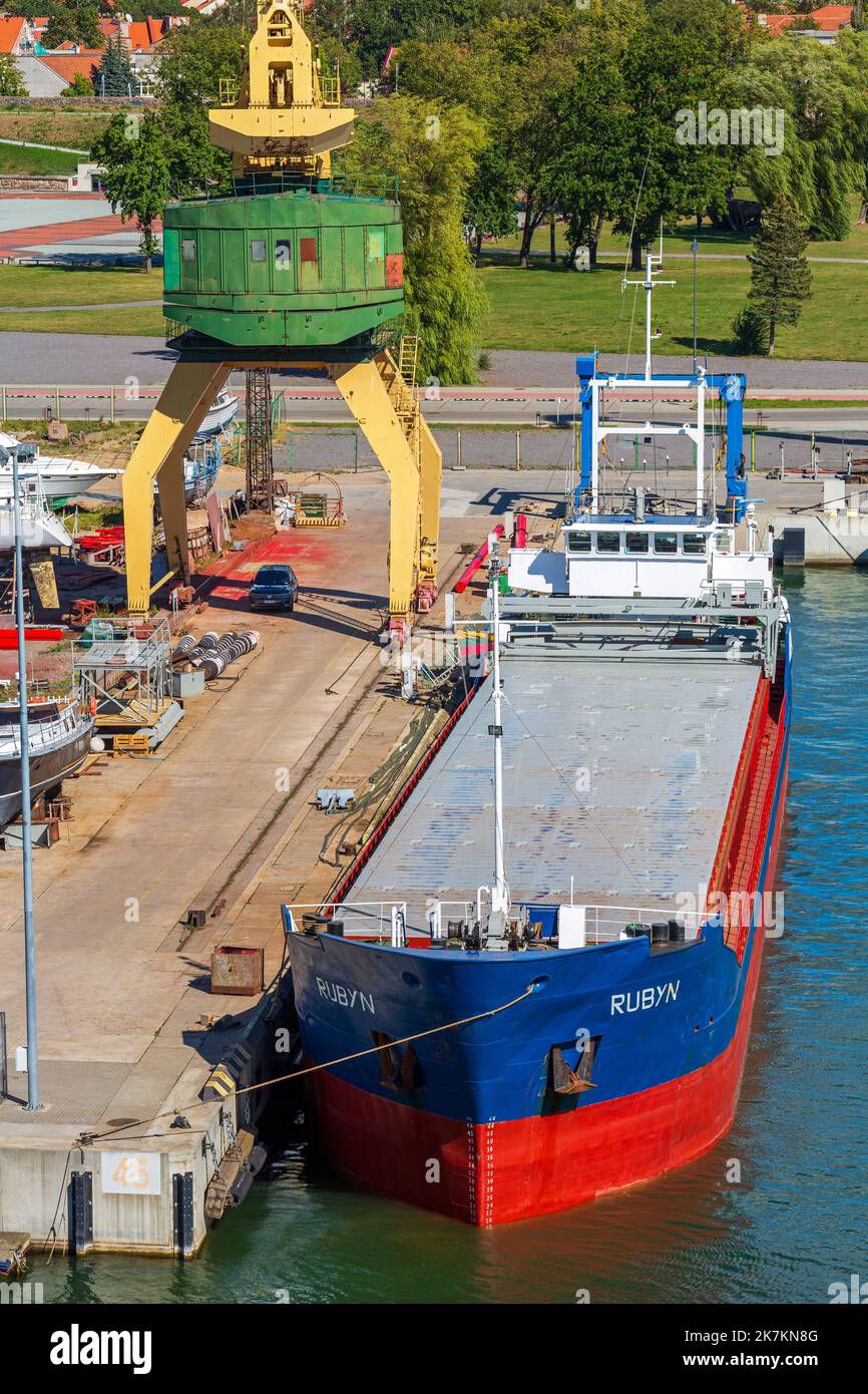 Port of Klaipeda, Eponymous County, Lithuania Stock Photo - Alamy