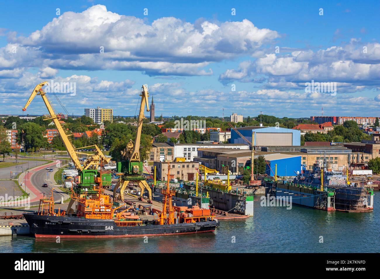 Port of Klaipeda, Eponymous County, Lithuania Stock Photo - Alamy