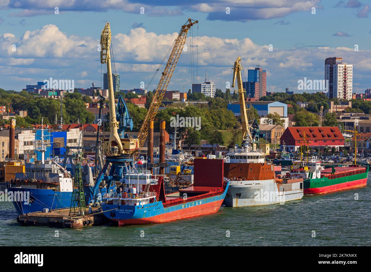 Port of Klaipeda, Eponymous County, Lithuania Stock Photo - Alamy