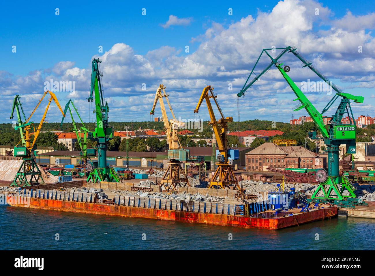 Port of Klaipeda, Eponymous County, Lithuania Stock Photo - Alamy