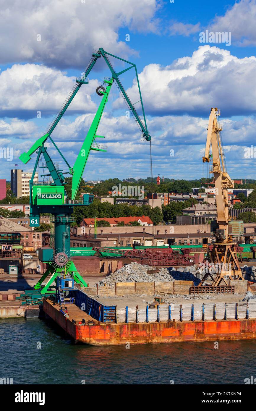 Port of Klaipeda, Eponymous County, Lithuania Stock Photo - Alamy