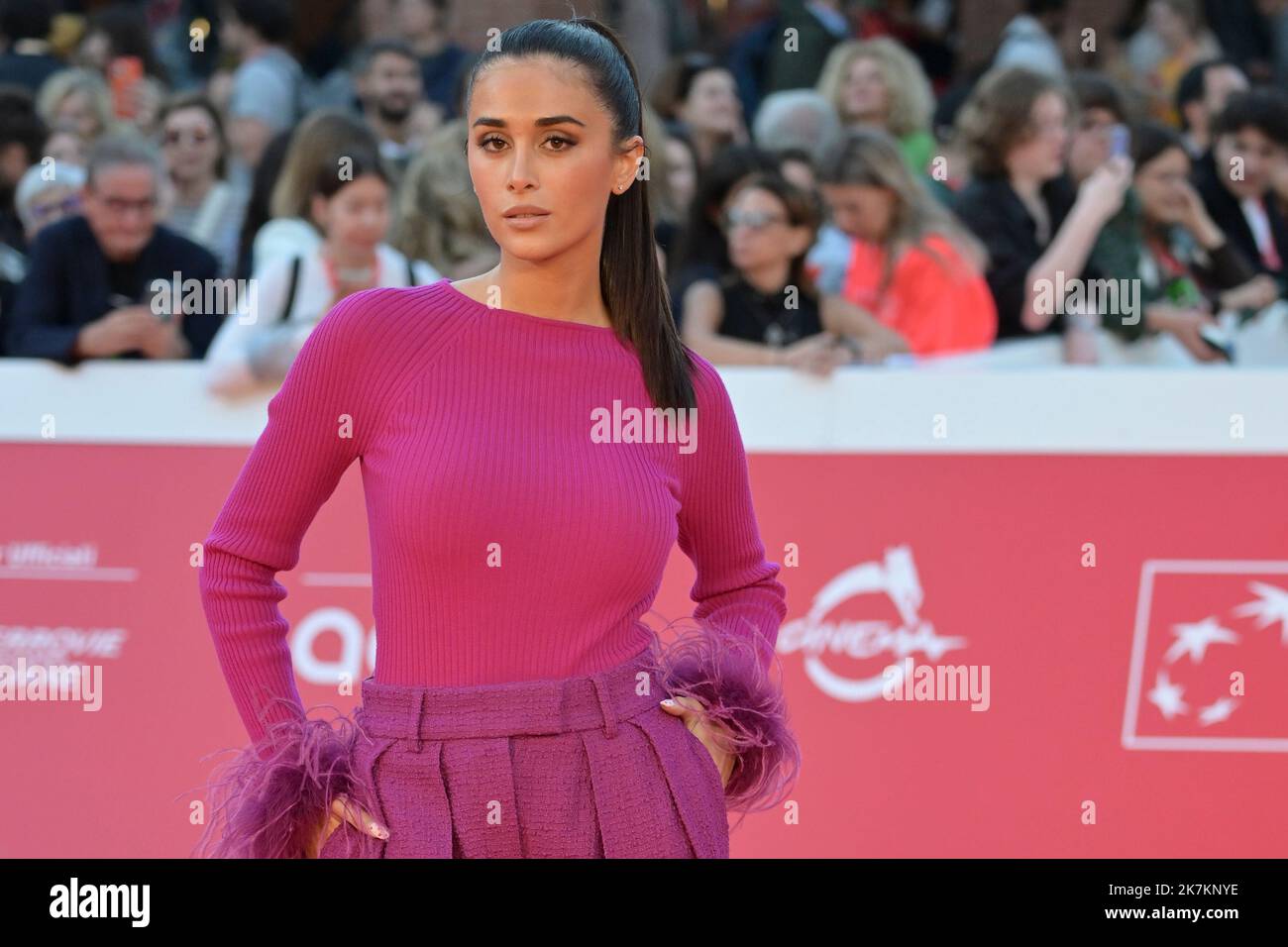 Jori Delli attends the red carpet of the movie "War La guerra ...