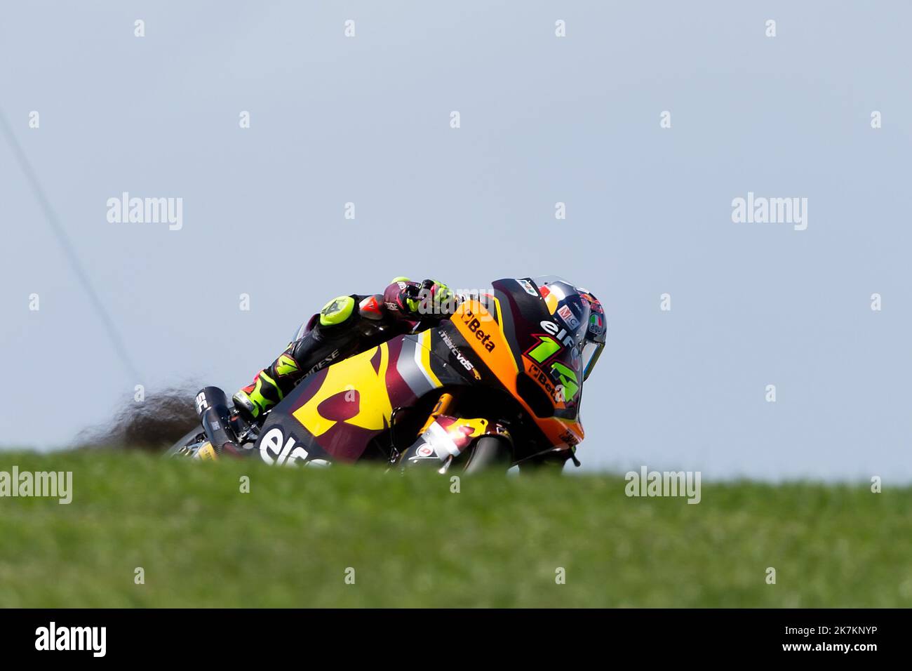 Phillip Island, Australia, 16 October, 2022. Tony Arbolino of Italy on ...