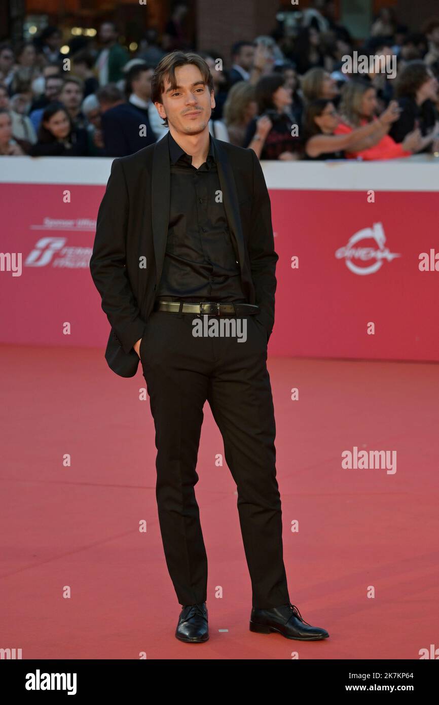 Marco Tè attends the red carpet of the movie "War La guerra desiderata ...