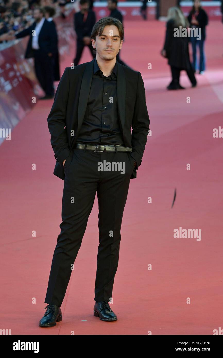 Marco Tè attends the red carpet of the movie "War La guerra desiderata ...