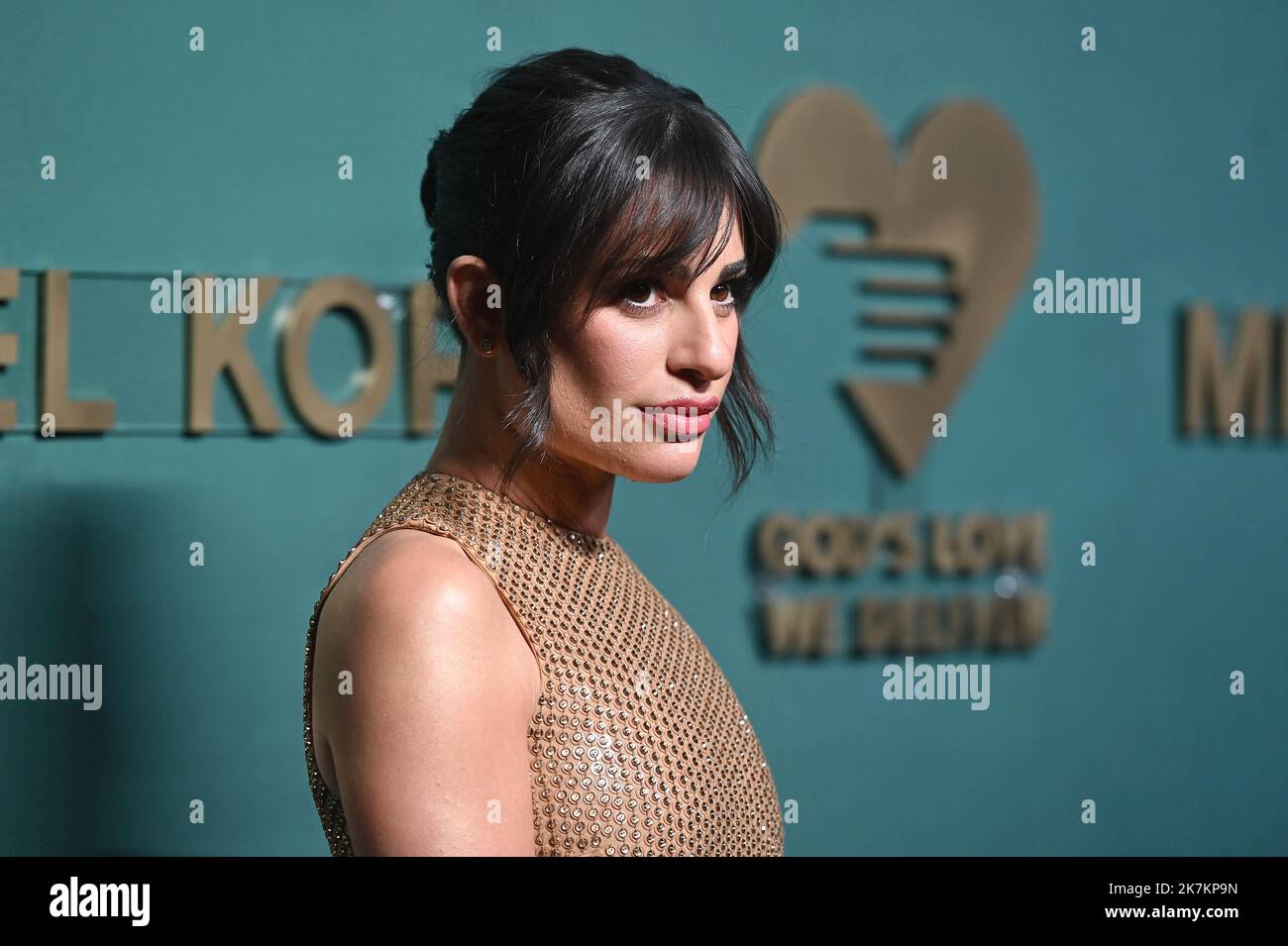 Lea Michele attends the Golden Heart Awards 2022 Benefiting God's Love ...