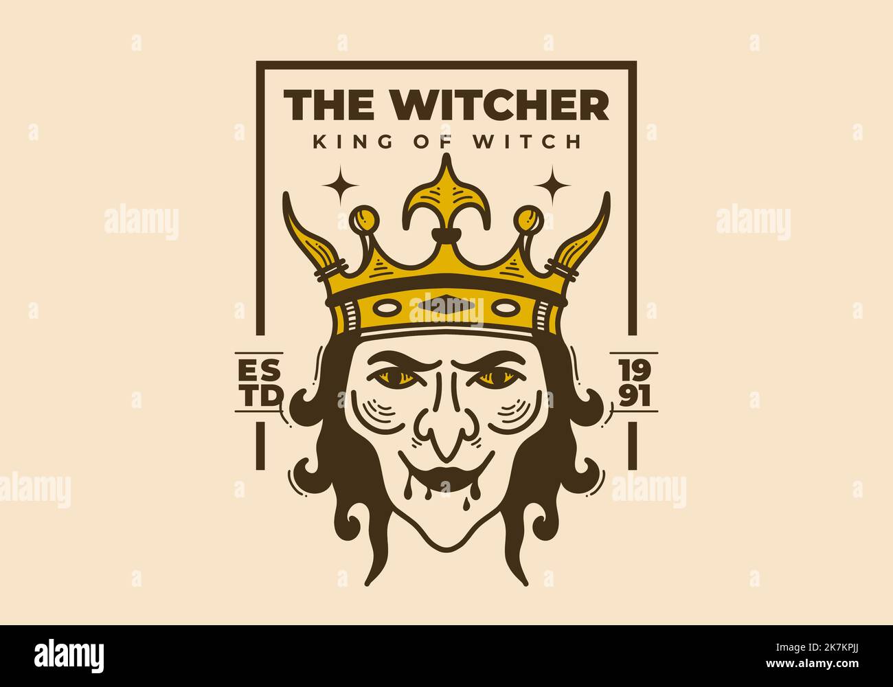 Cartoon king character wearing crown Stock Vector Images - Alamy