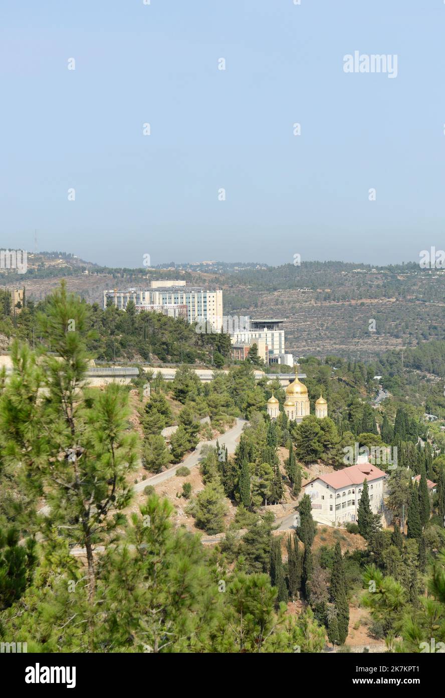 Church of Princess Elizabeth in Ein Kerem, Jerusalem, Israel Stock ...