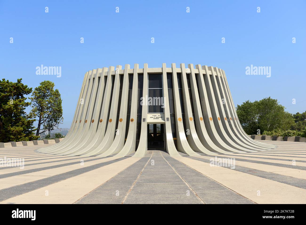 John F. Kennedy Memorial near Jerusalem, Israel Stock Photo - Alamy