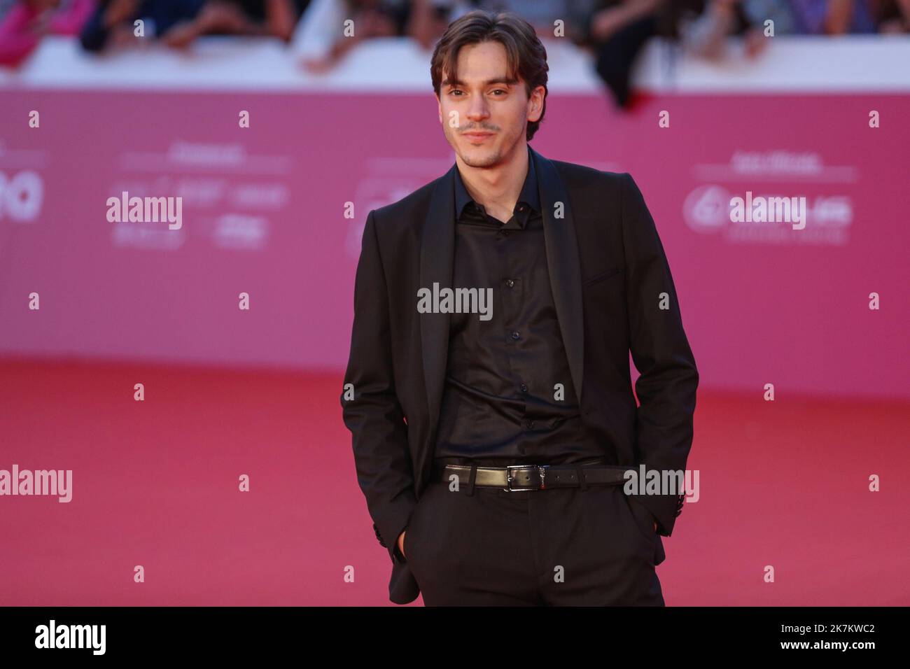Marco Tè attends the red carpet of the movie "War - La guerra ...