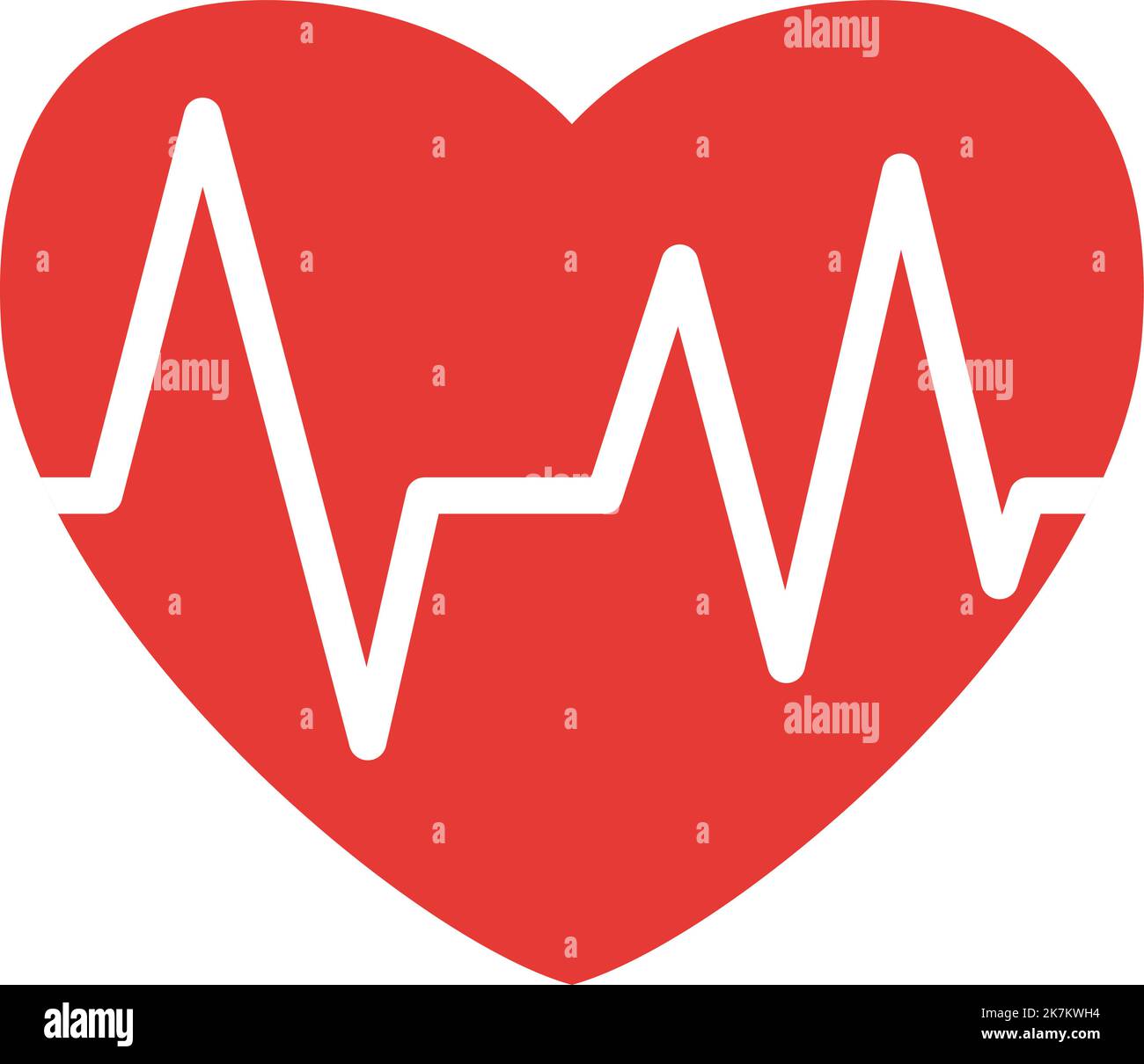 Palpitation. Life logo, vector illustration Stock Vector Image & Art ...