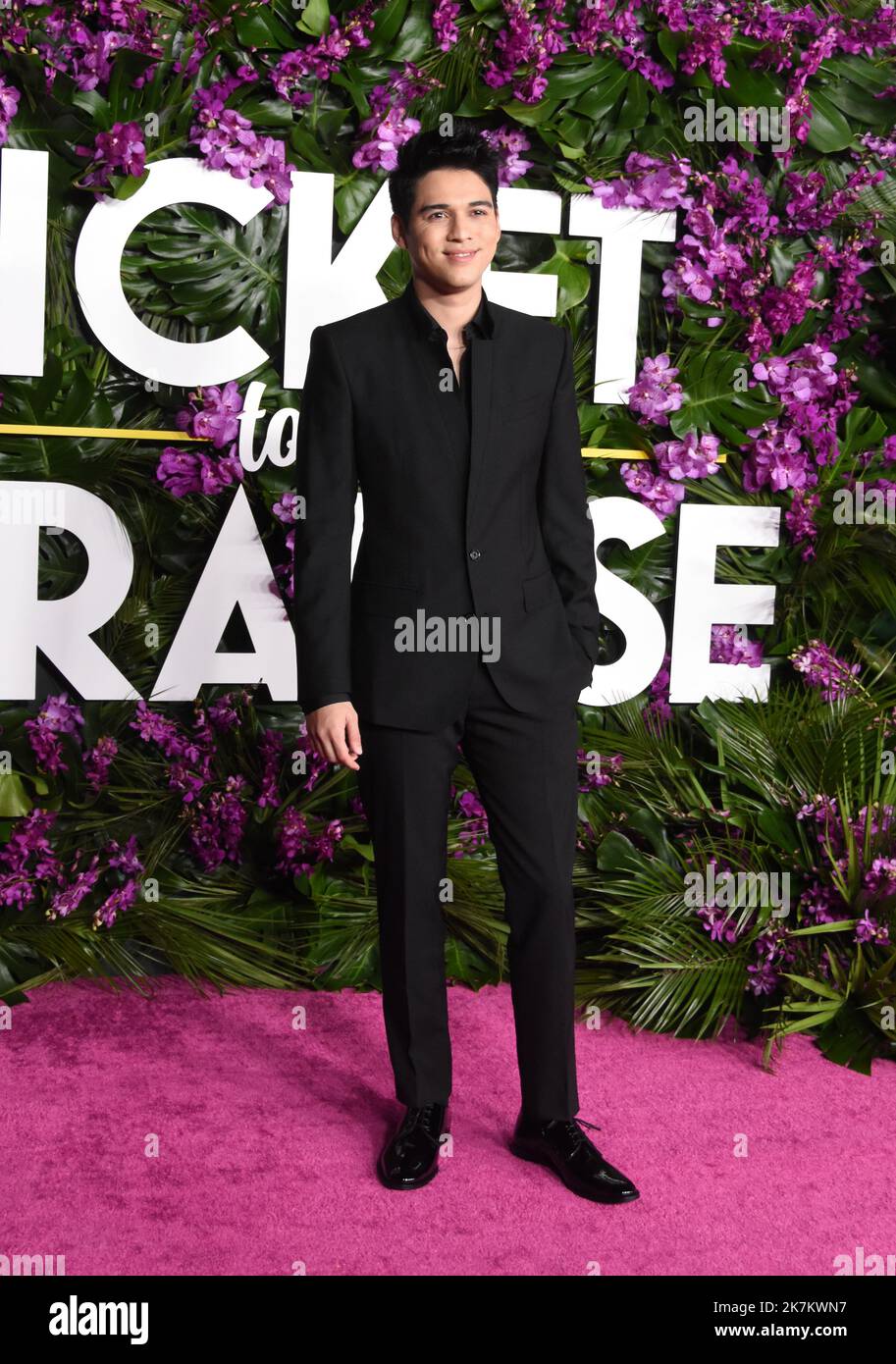 Los Angeles, California, USA 17th October 2022 Actor Maxime Bouttier ...