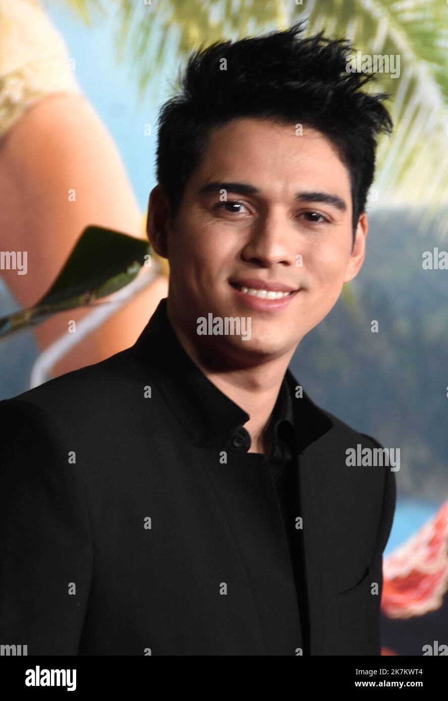 Los Angeles, California, USA 17th October 2022 Actor Maxime Bouttier ...