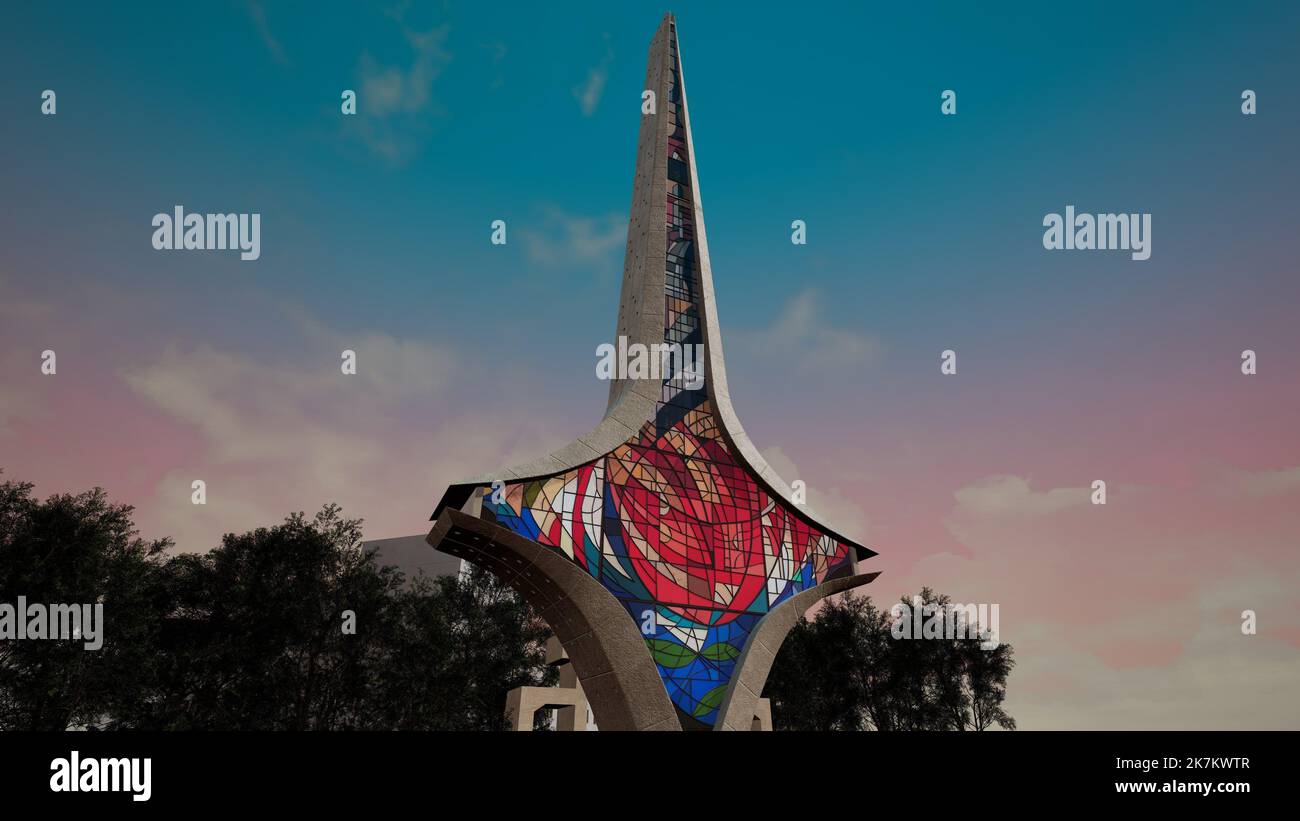 Damascus opera house hi-res stock photography and images - Alamy