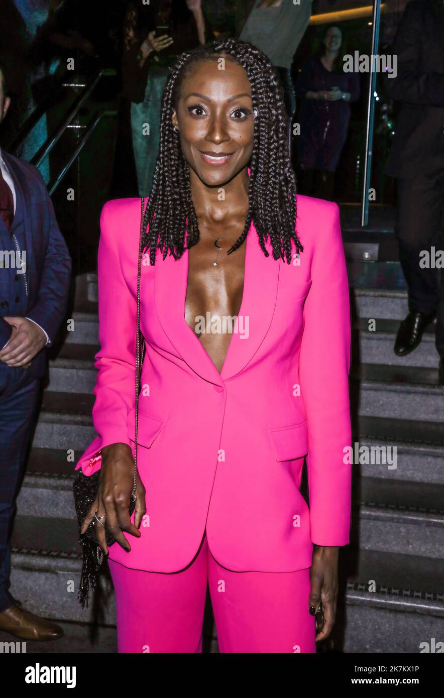 London, UK. 17th Oct, 2022. Victoria Ekanoye seen arriving for the ...