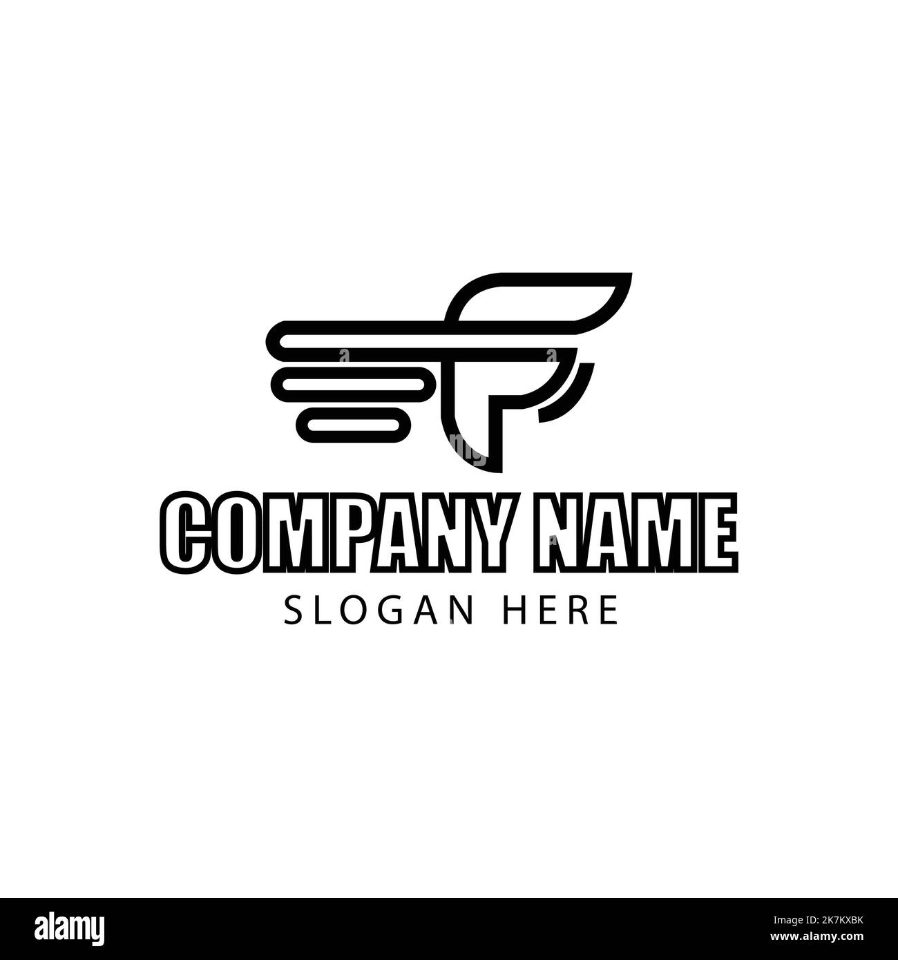 F Logo Stock Vector Images Alamy