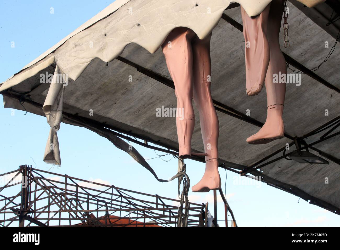 Non Exclusive: KHARKIV, UKRAINE - OCTOBER 09, 2022 - Aftermath of ...