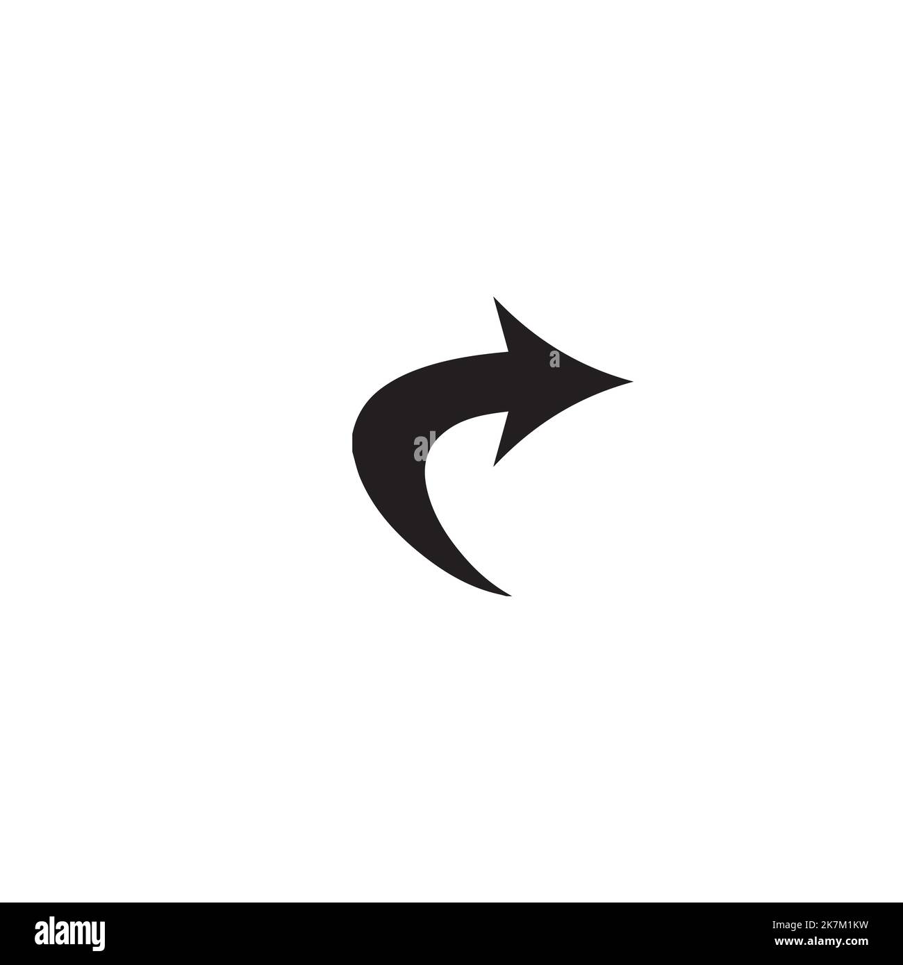 black arrow pointing to right vector icon Stock Vector Image & Art - Alamy