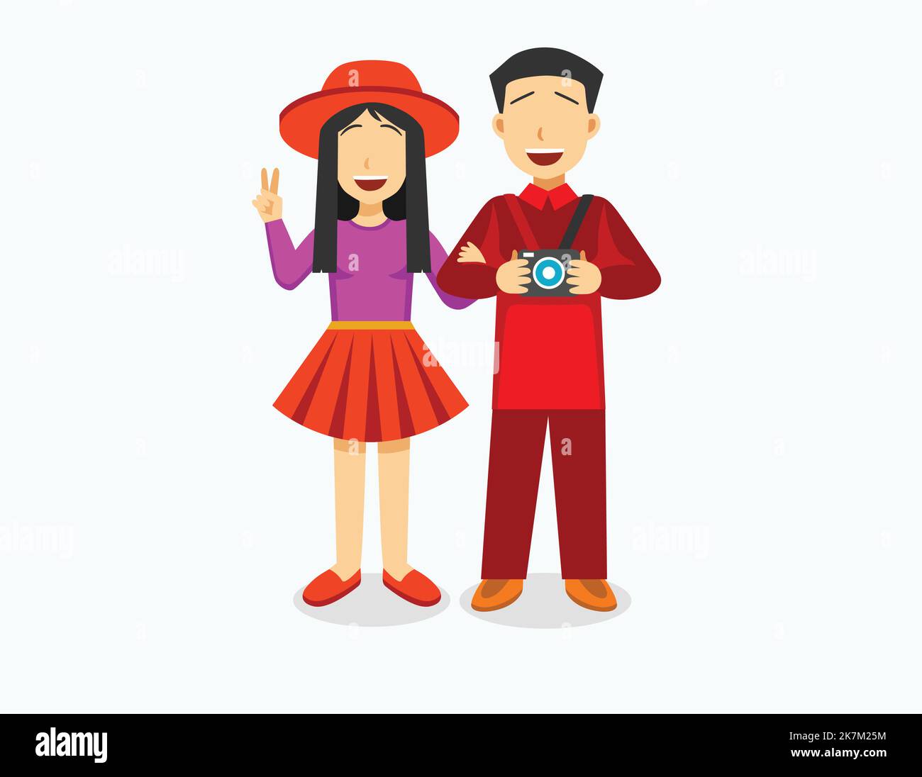 Full Length Character Stock Vector Images Alamy