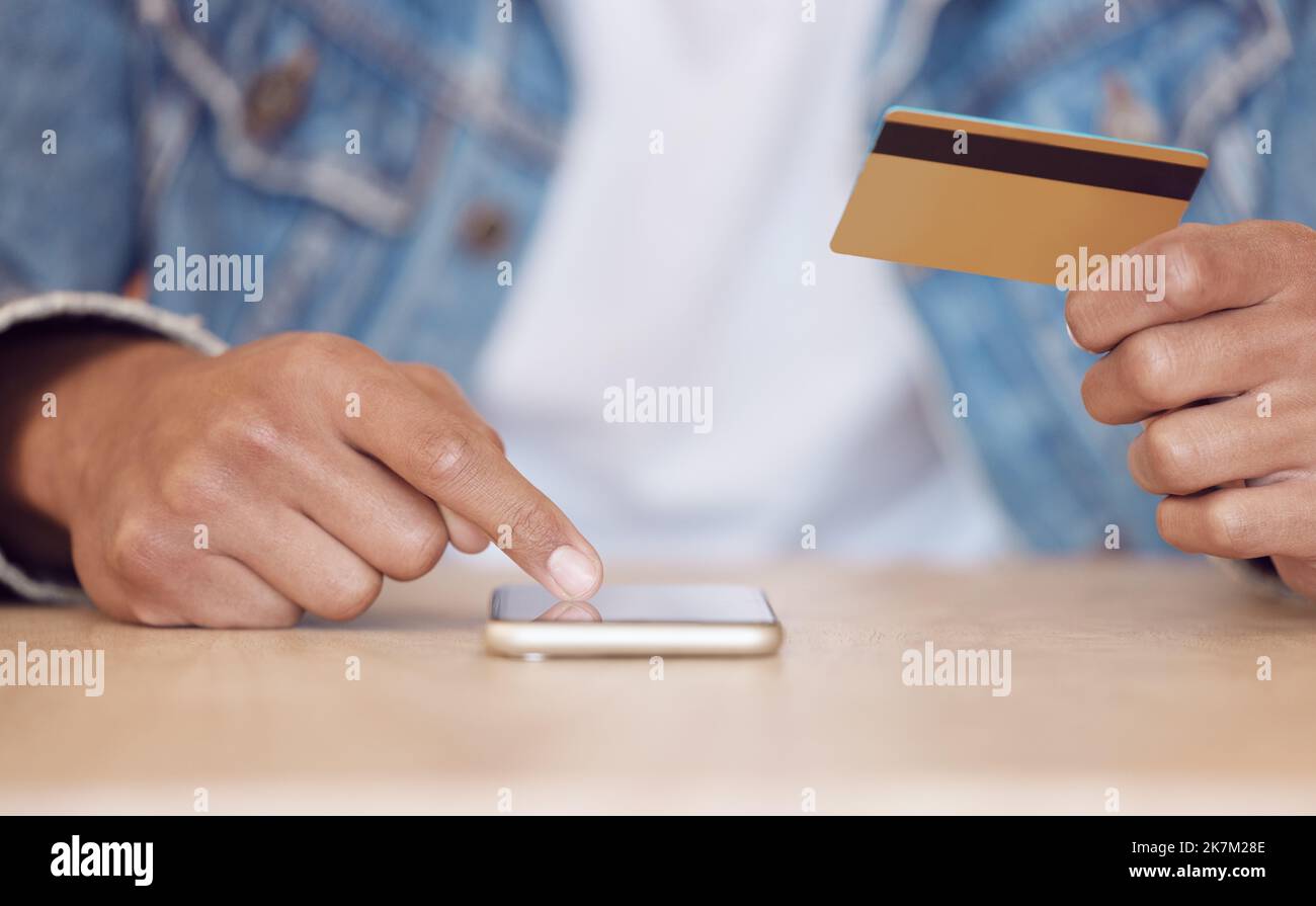 Living in the digital age of convenience. a man using his smartphone to ...