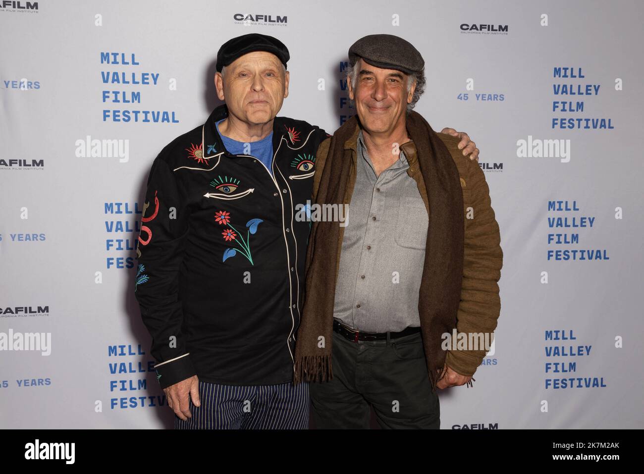 San Rafael, USA. 17th Oct, 2022. Finn Taylor, Jeffrey Brown attends the ...