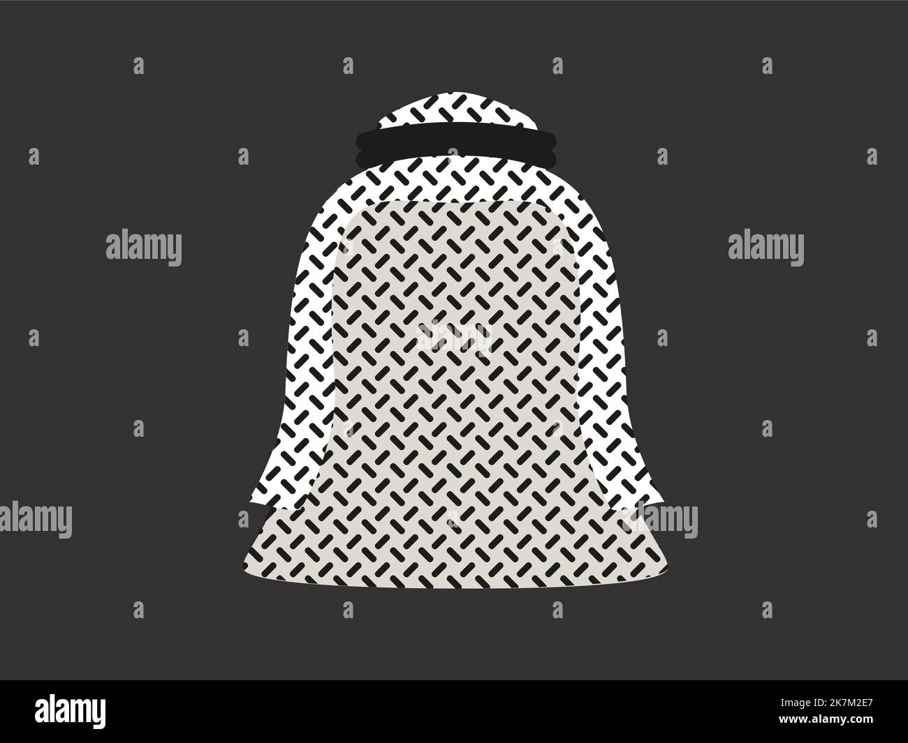 Arabian people head scarf, traditional keffiyeh. Male Head wear vector ...