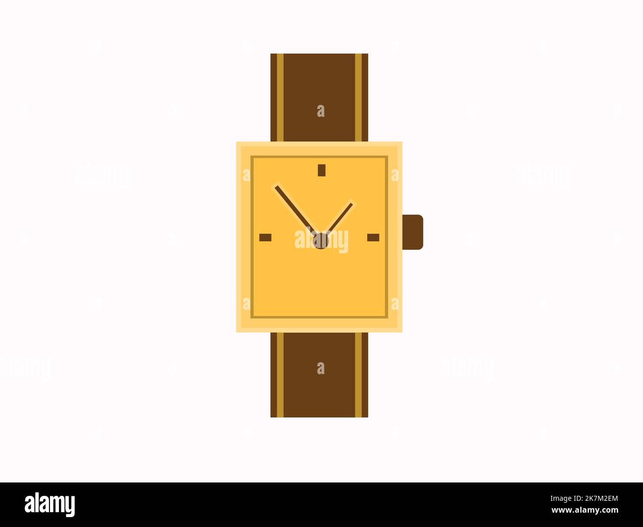 Wrist watch vector illustration on white isolated background Stock Vector Image & Art - Alamy
