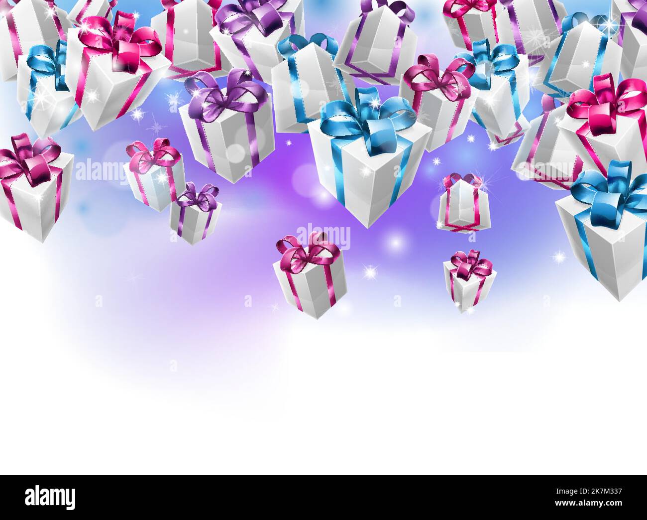 3d presents falling hi-res stock photography and images - Alamy