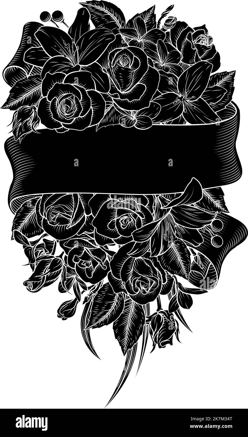 Memorial day white rose Stock Vector Images - Alamy