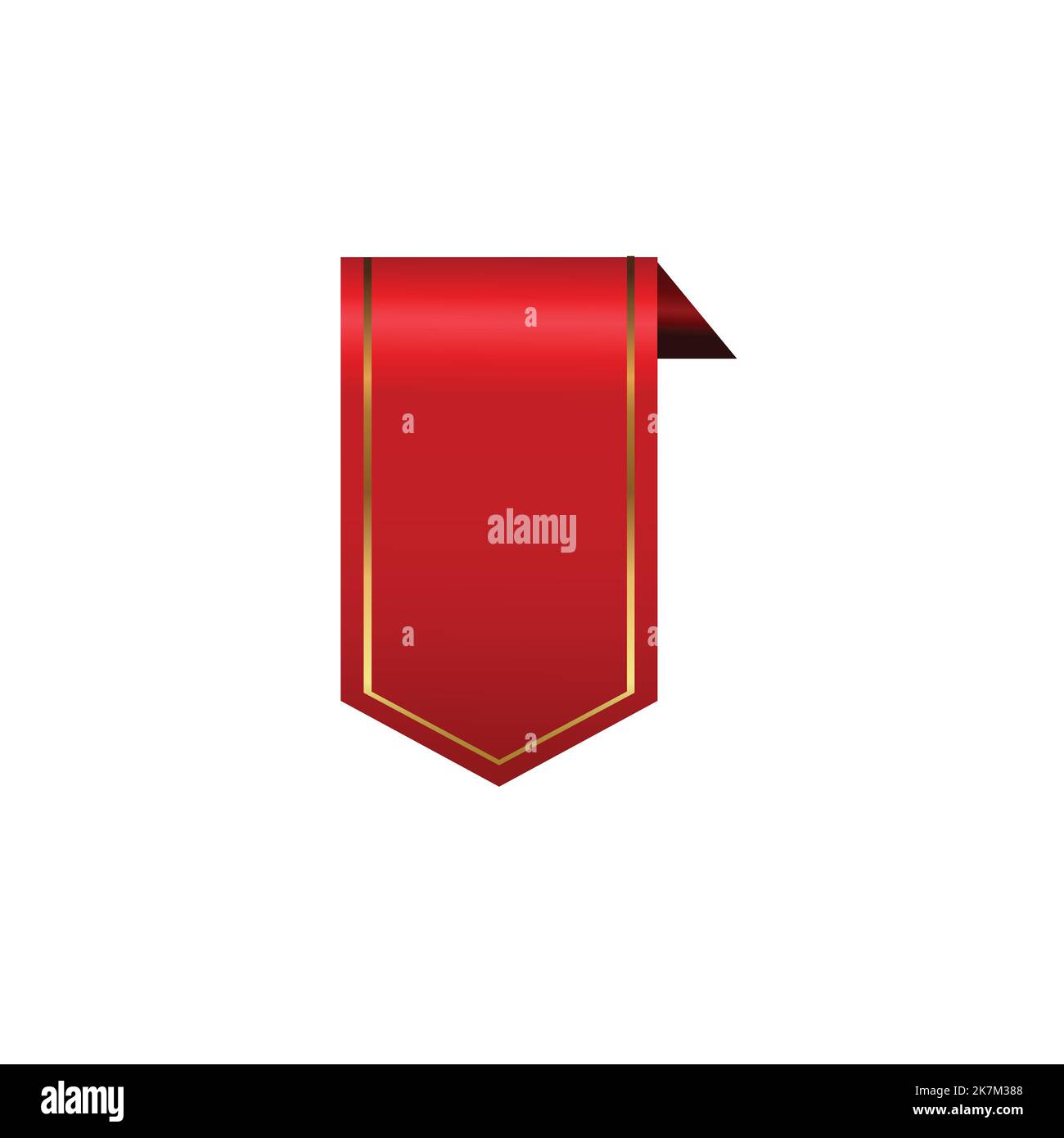 Ribbon isolated nobody curved Stock Vector Images - Alamy