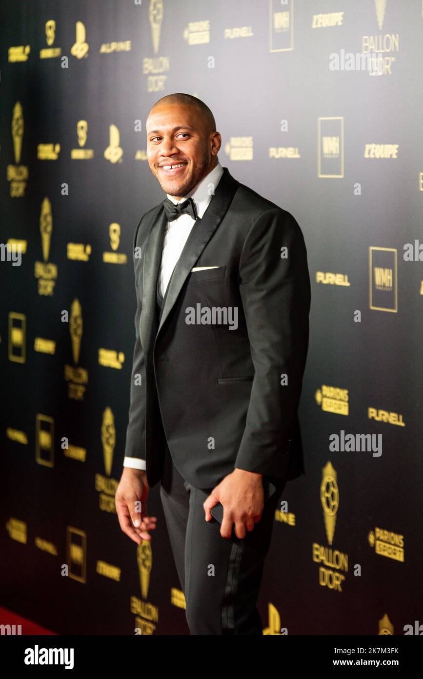 Cyril Gane during the red carpet ceremony of the Ballon d'Or (Golden ...