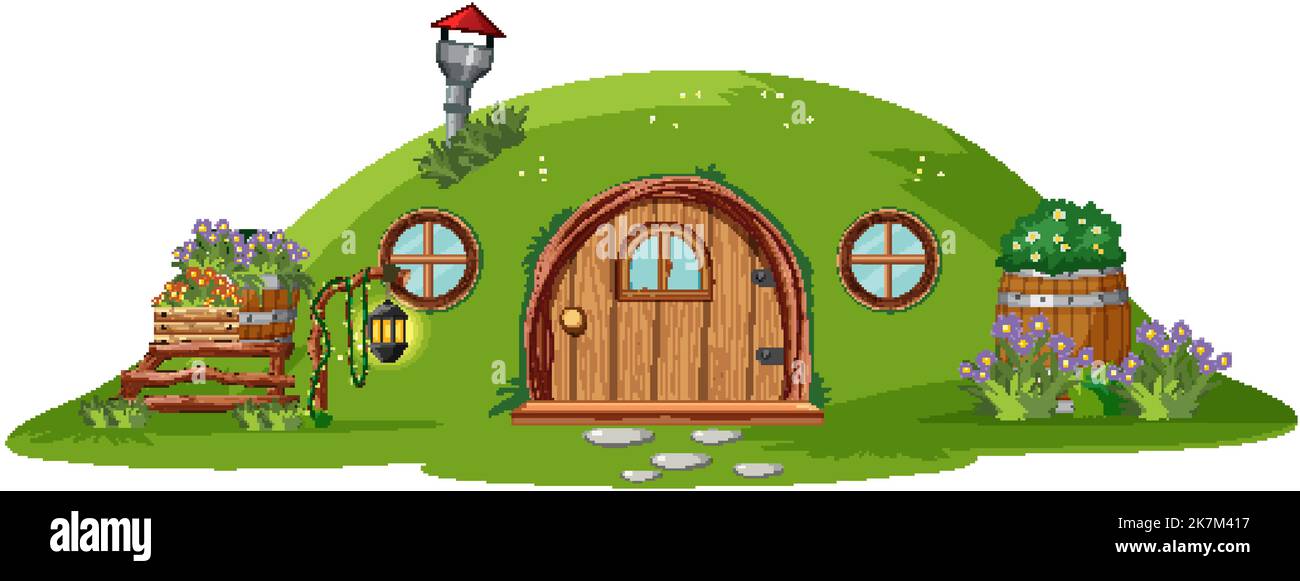 Hobbit house Cut Out Stock Images & Pictures - Alamy