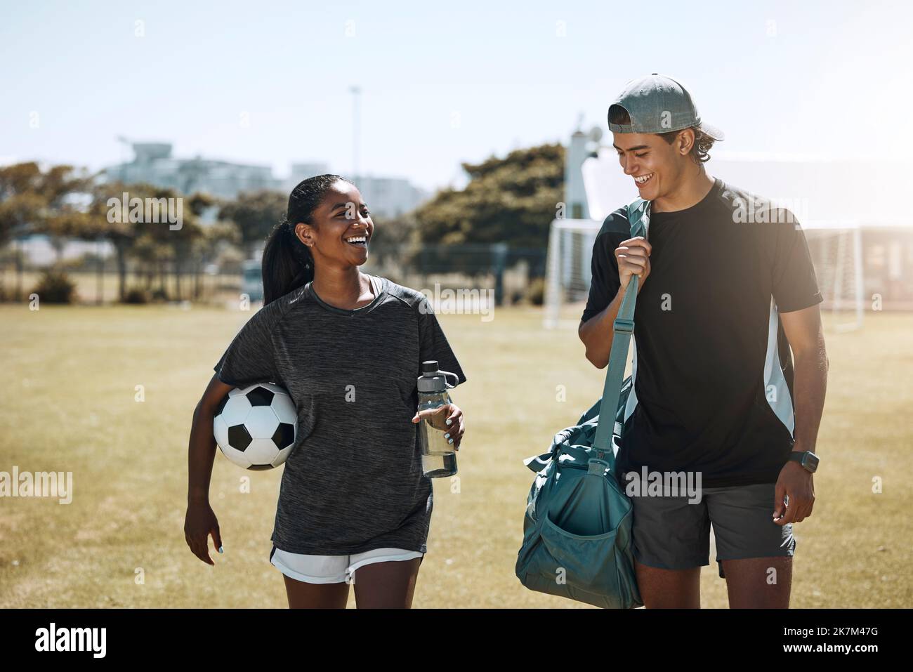 Soccer Couple Photography