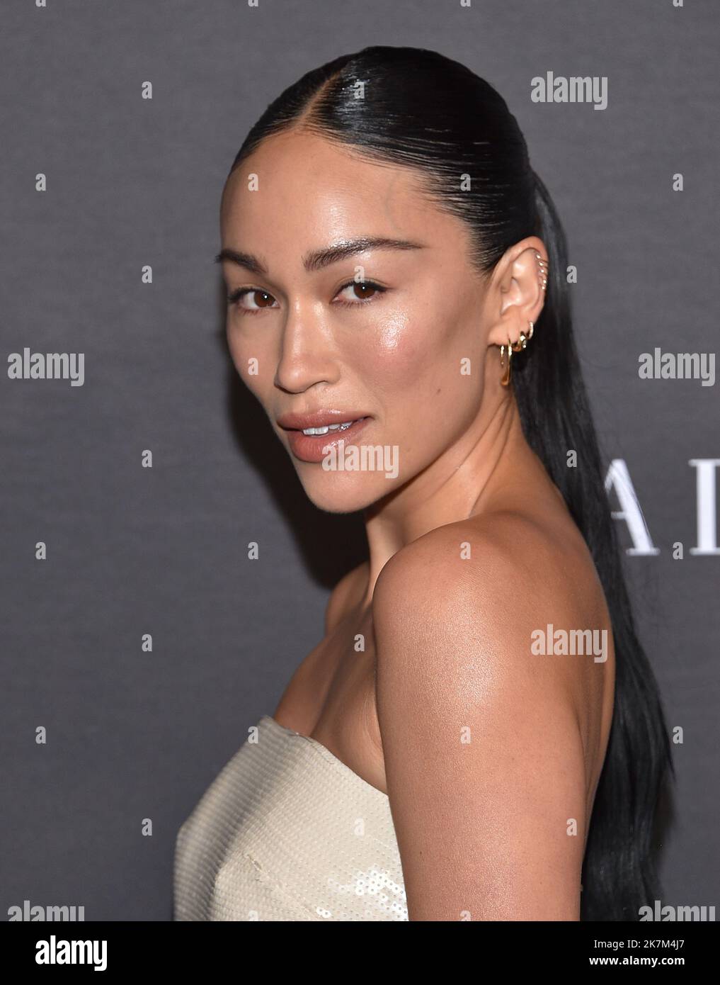Stephanie Shepherd arriving to the 29th annual ELLE Women in Hollywood ...