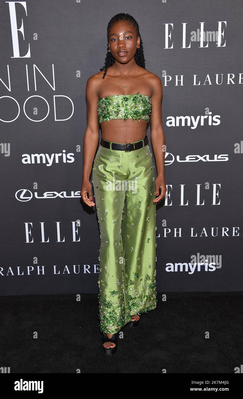 Demi Singleton arriving to the 29th annual ELLE Women in Hollywood ...