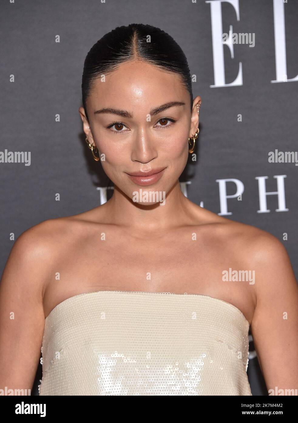 Stephanie Shepherd arriving to the 29th annual ELLE Women in Hollywood ...