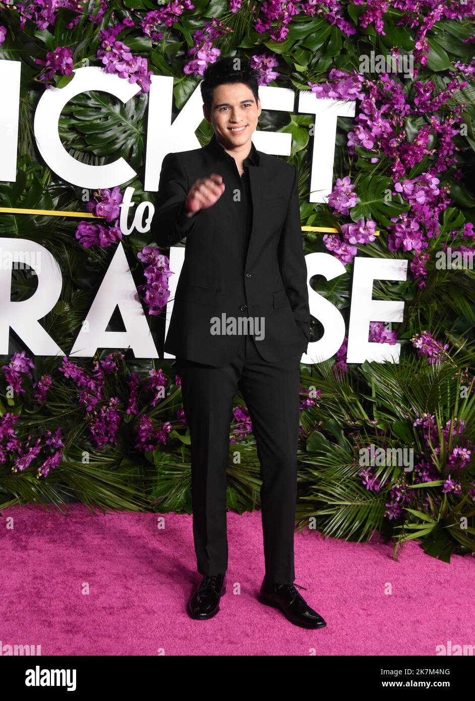 Los Angeles, California, USA 17th October 2022 Actor Maxime Bouttier ...