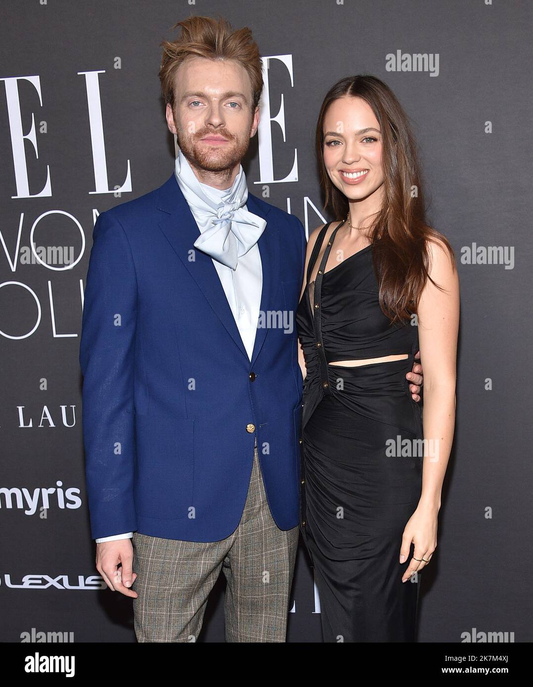 Finneas O'Connell and Claudia Sulewski arriving to the 29th annual ELLE ...