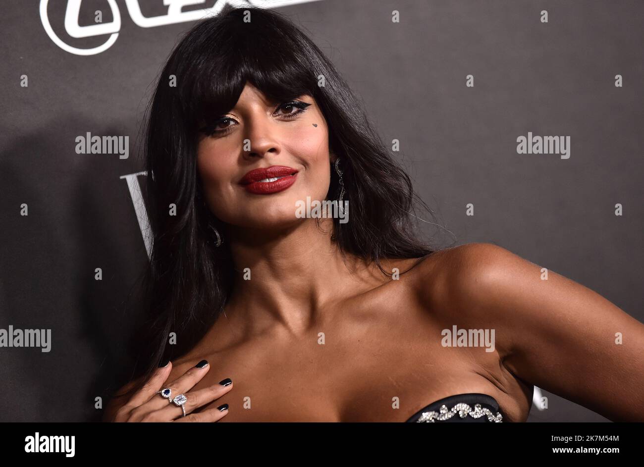Los Angeles, USA. 17th Oct, 2022. Jameela Jamil arriving to the 29th annual ELLE Women in ...
