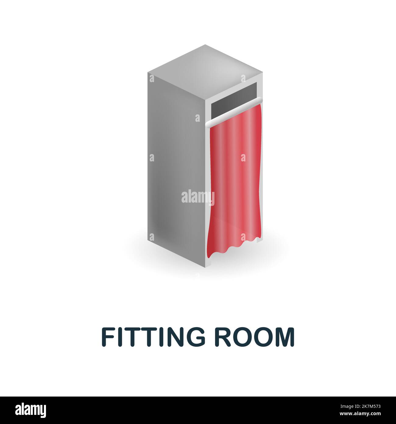 Fitting Room icon. 3d illustration from black friday collection ...