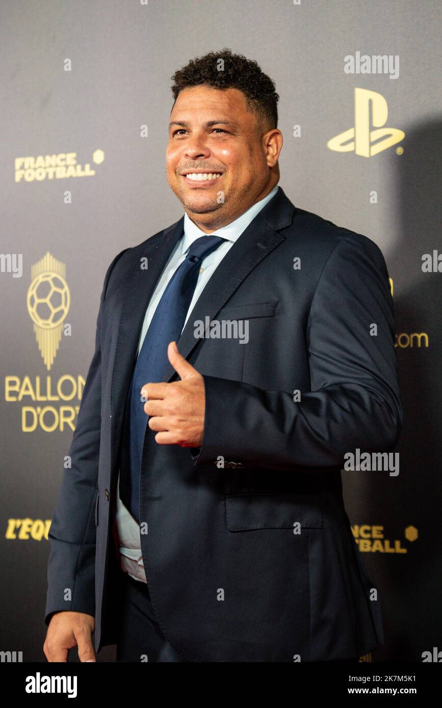 October 17, 2022, Rome, France: Ronaldo during the red carpet ceremony ...