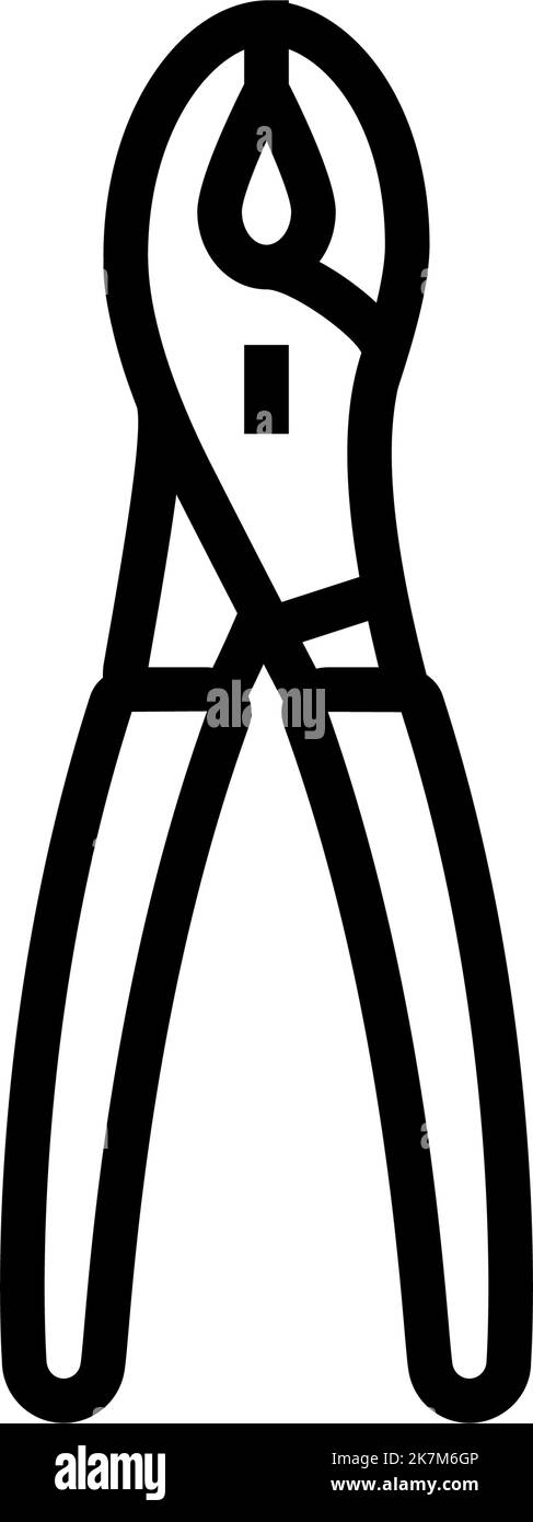 Gas pliers Stock Vector Images - Alamy