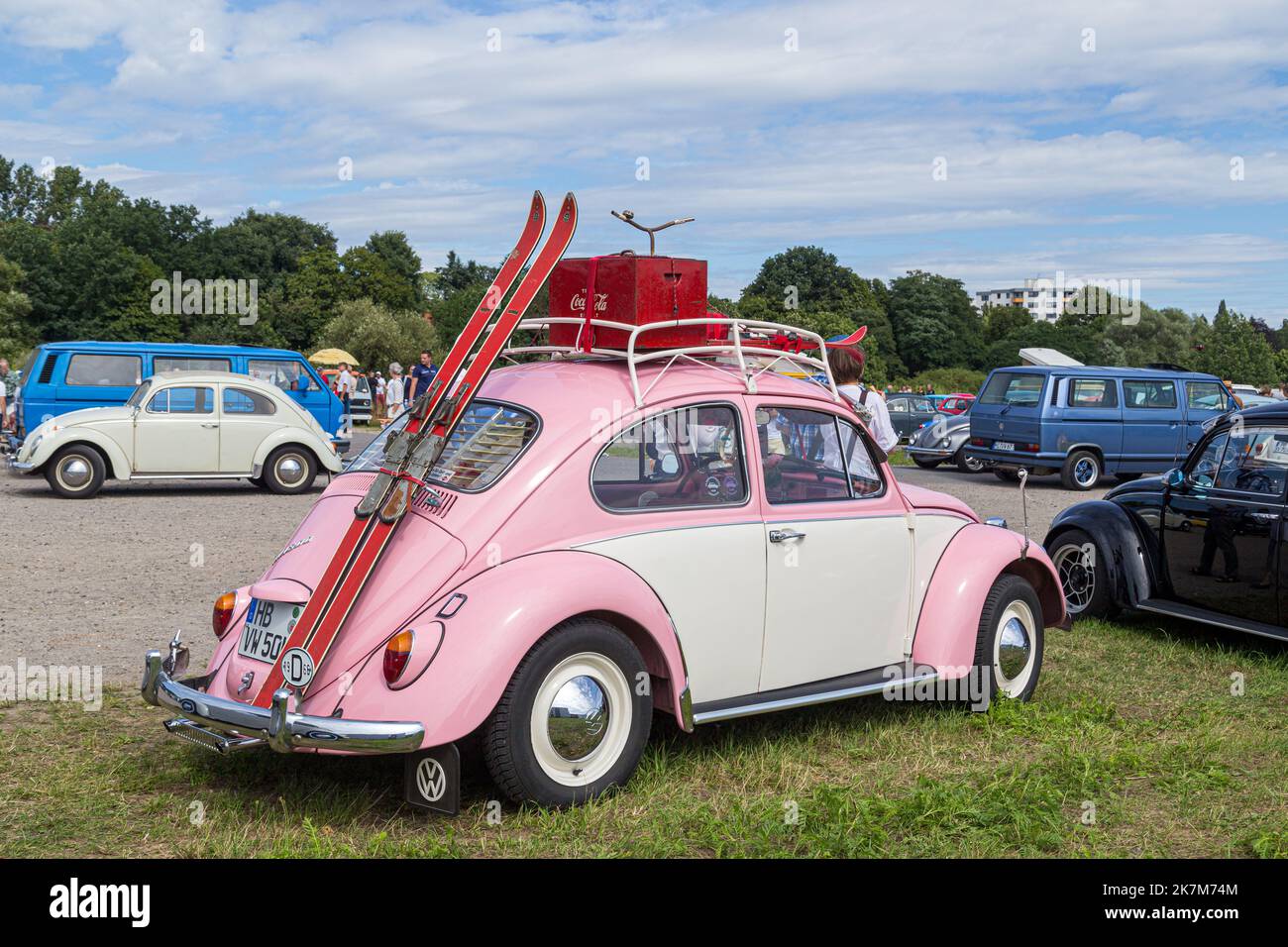 Volkswagen Kaefer Meeting in Celle, Germany Stock Photo - Alamy