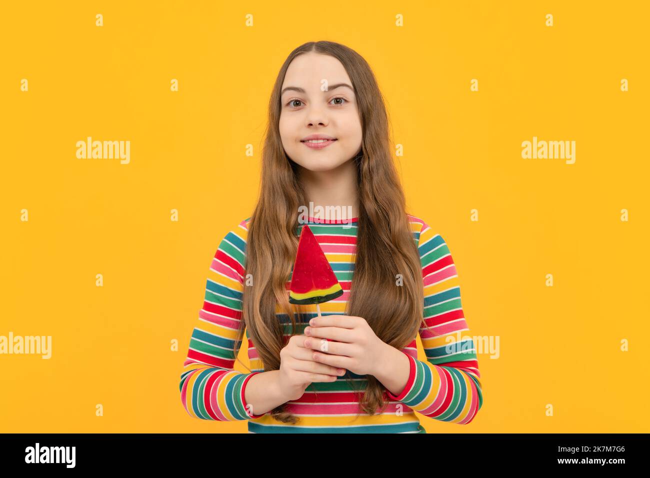 Child with lollipops candy. Stop eating sweets, sugar addiction. Teen ...