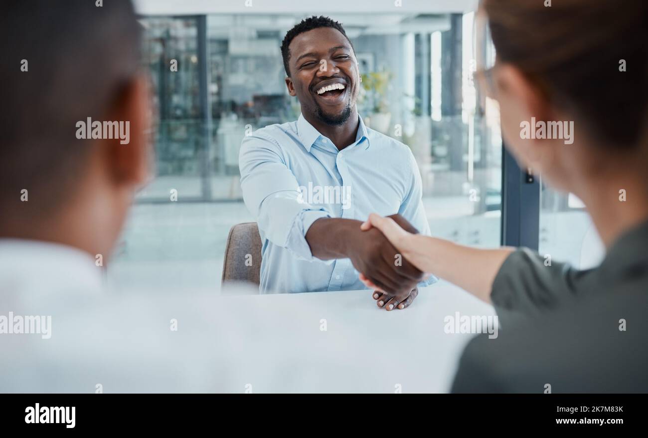 Business Meeting Handshake