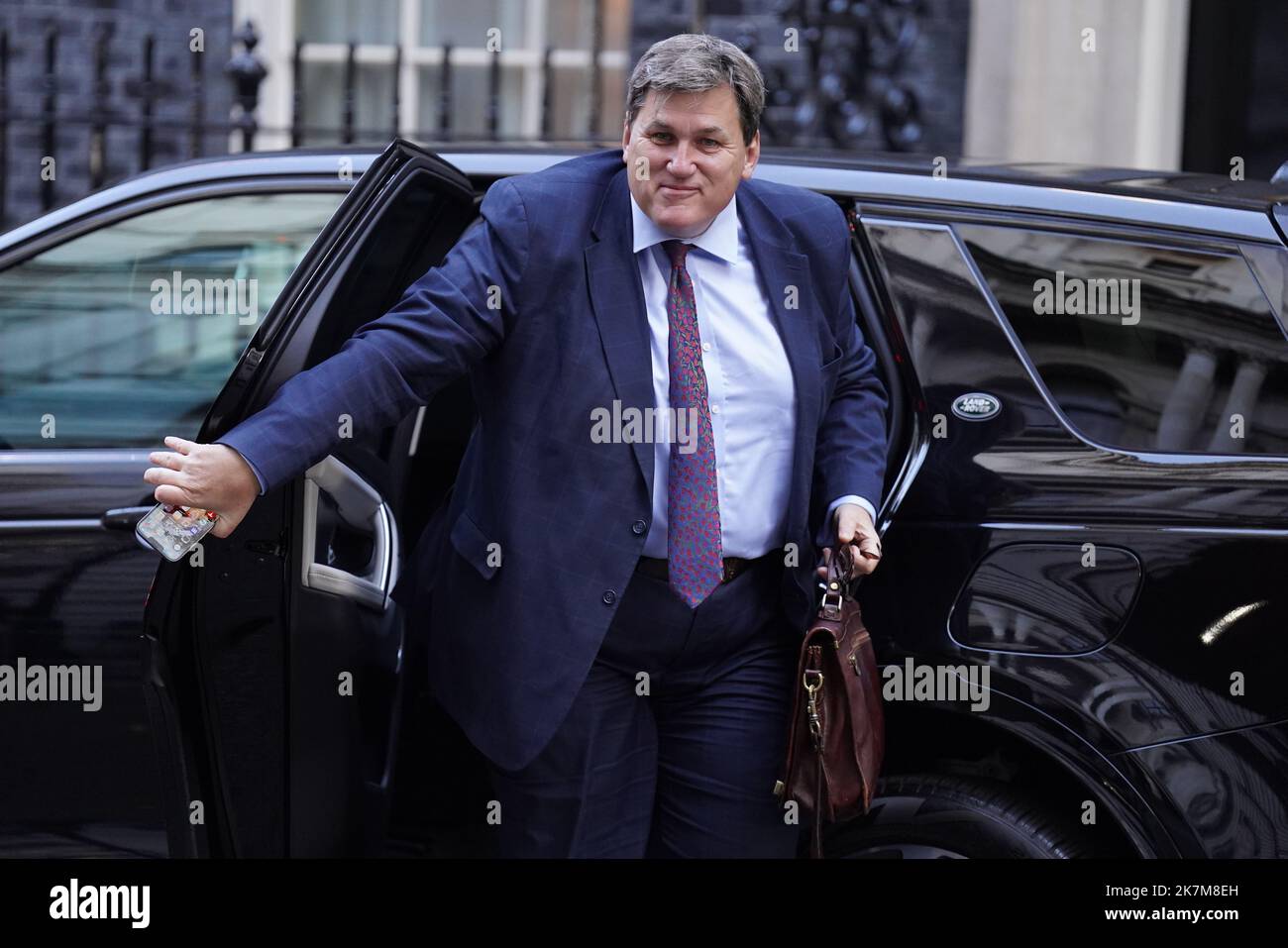 Education Secretary Kit Malthouse arrives in Downing Street in London ...